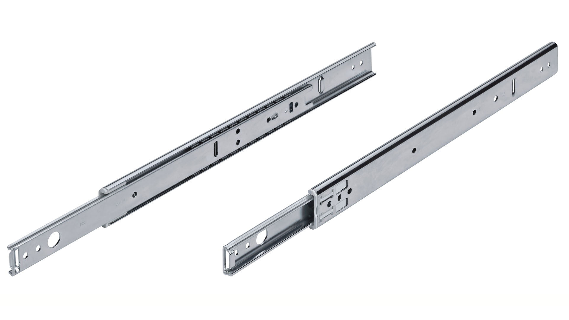 Telescopic slide partial extension 016 | up to 65 kg (143.30 lbs ...